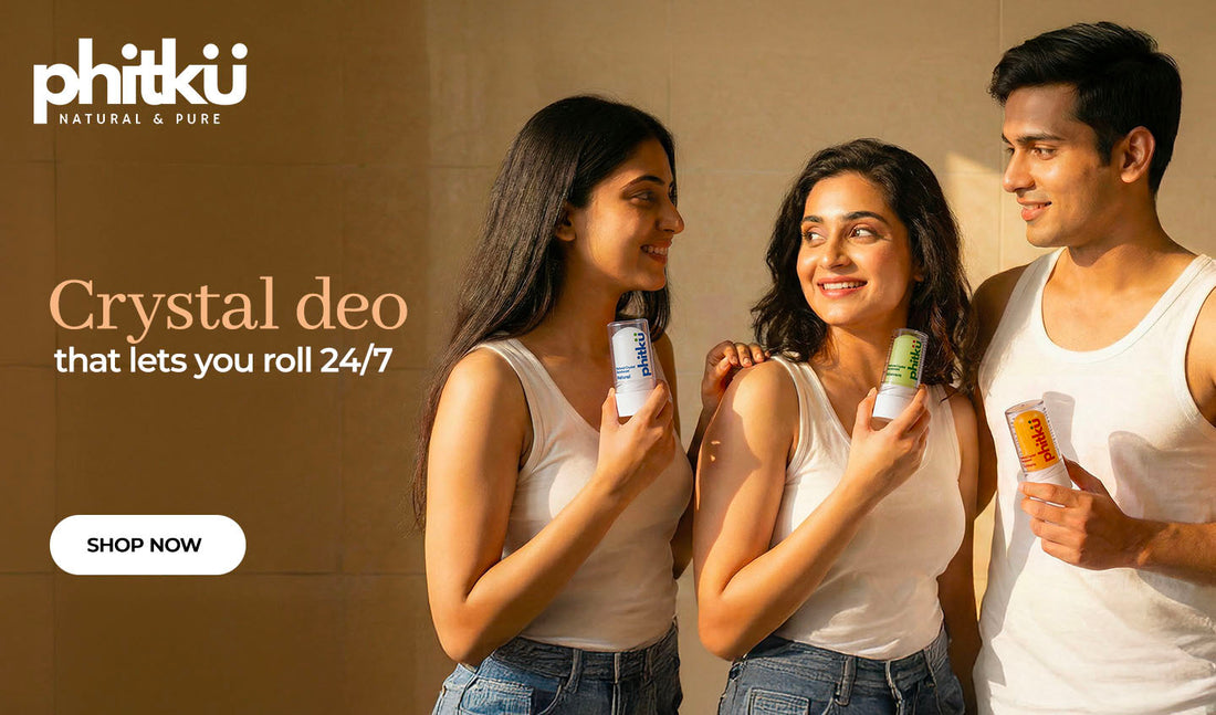 100% Natural Alum Roll On | Safe, Fresh & Eco-Friendly – Phitku